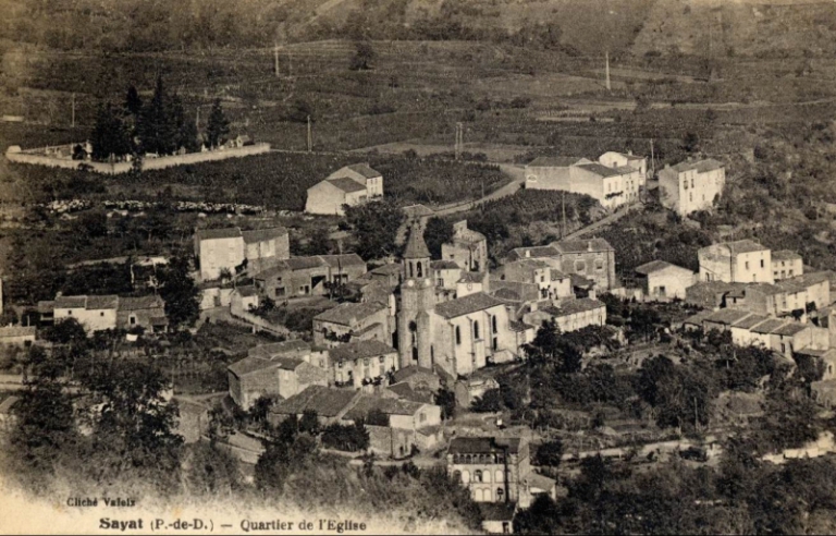 Histoire - Mairie de Sayat